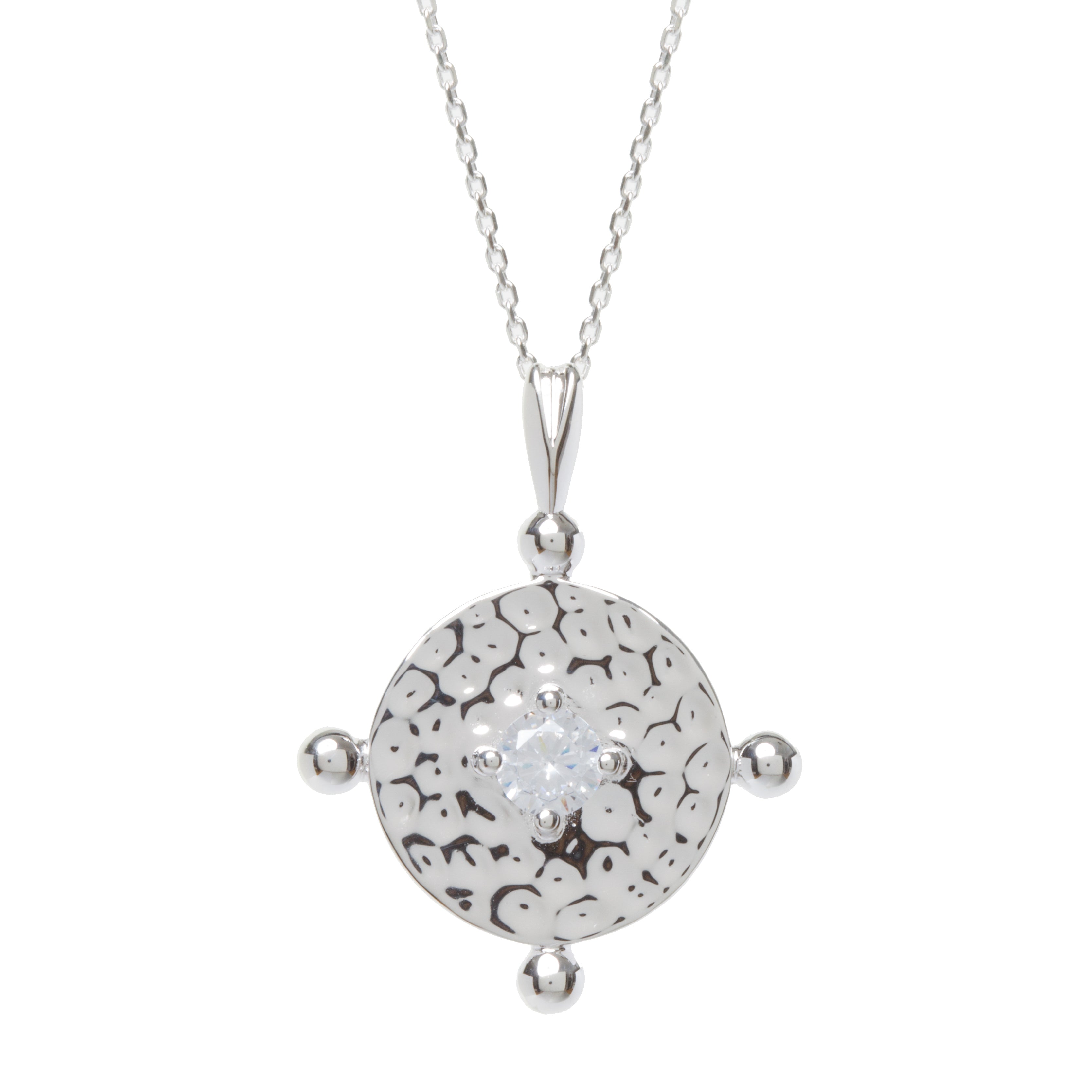 Amalfi Coin Silver with Clear – Kim Minchin Store