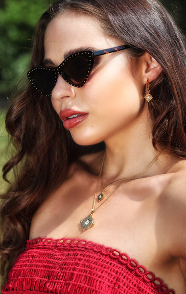 Amalfi Coin Gold with Clear – Kim Minchin Store