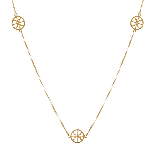 Long Multi Disc Chain Gold – Kim Minchin Store