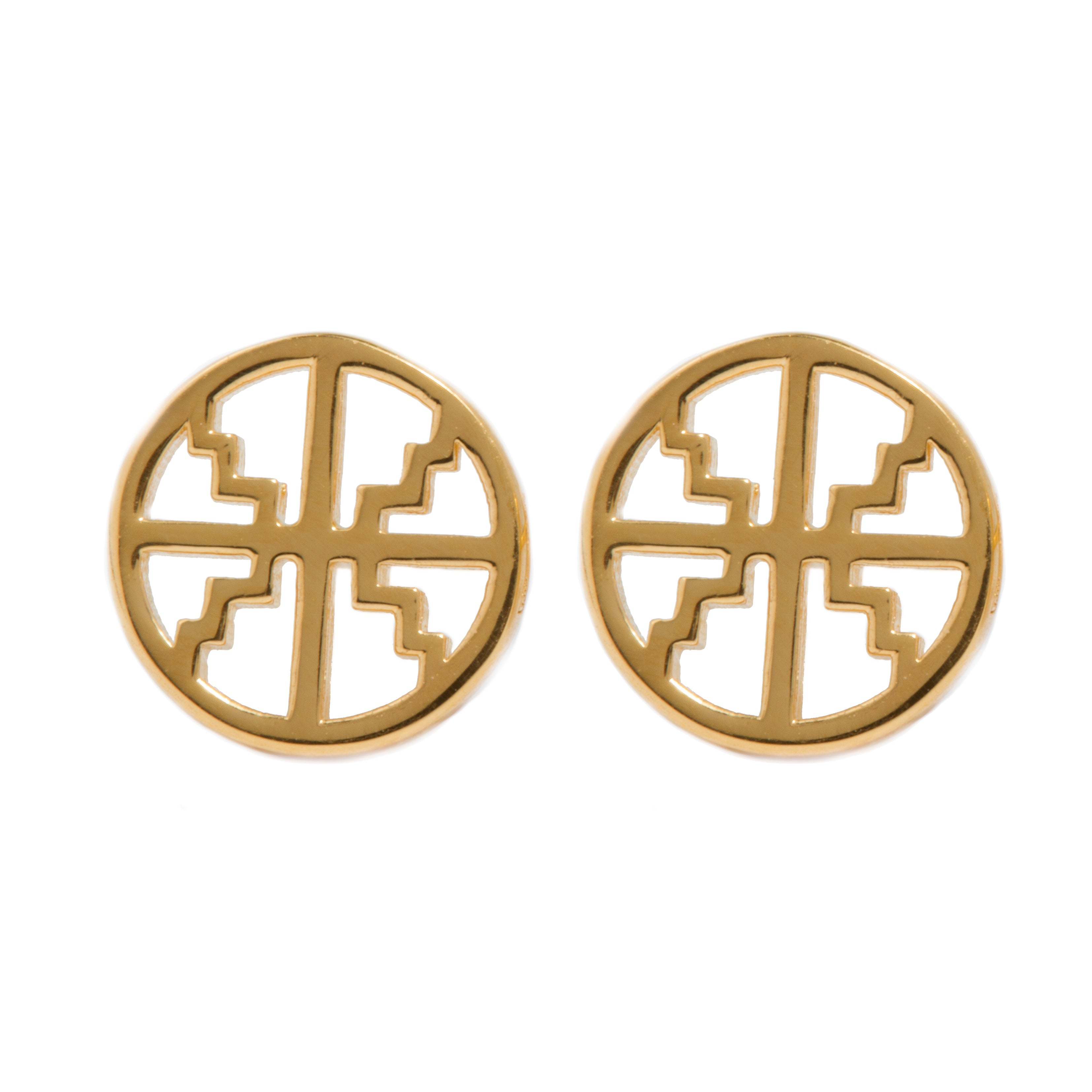 Roxy Studs Gold – Kim Minchin Store